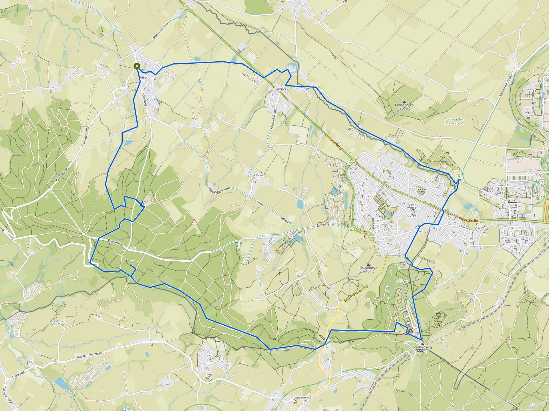 De bedste bjergvandringer omkring Vaals | Komoot